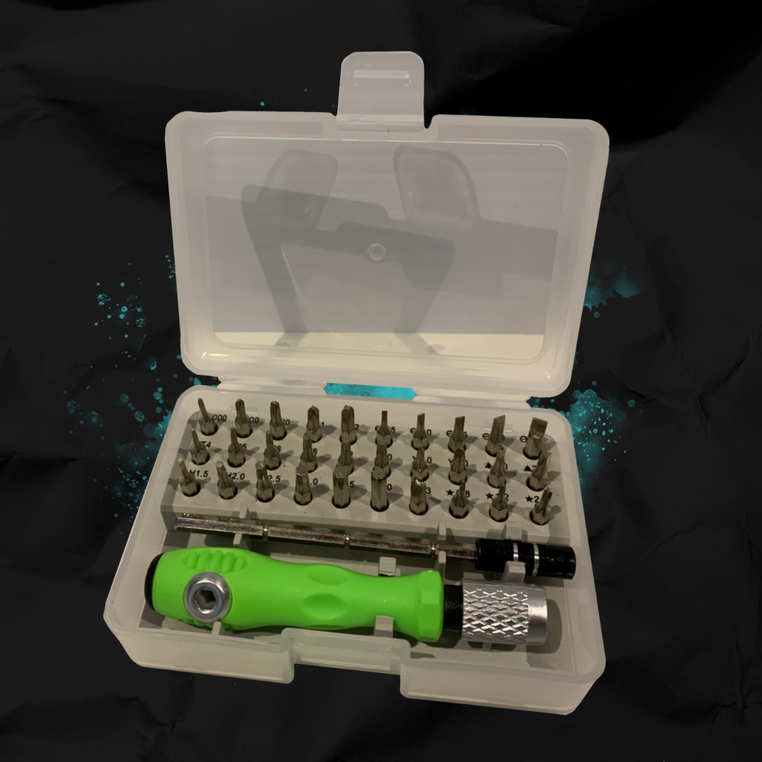 Screwdriver tool kit | Nek Minnit Gel Supplies